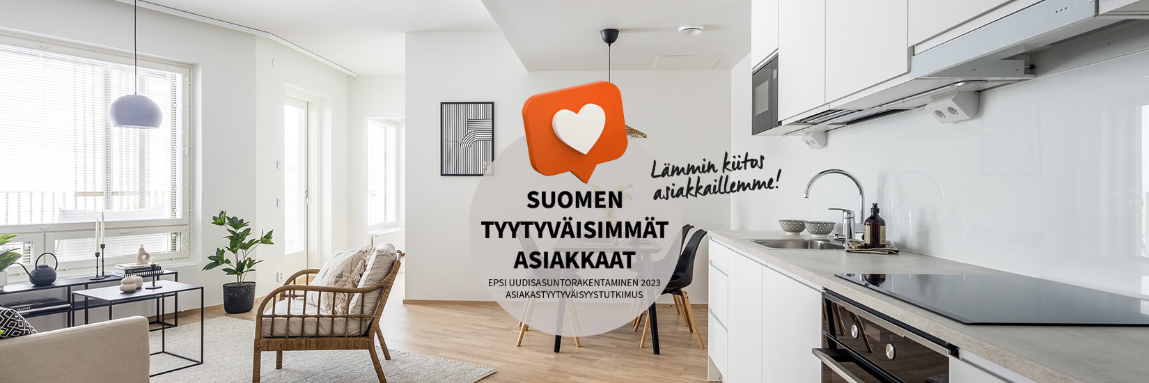 Uudet asunnot hyvillä sijainneilla - Peab Koti